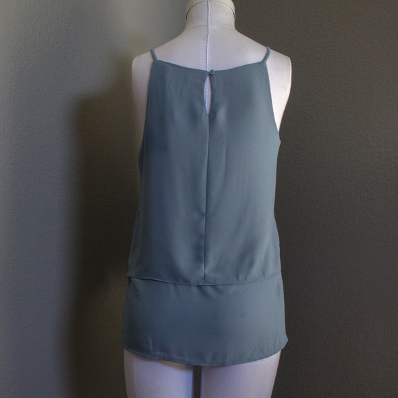 Doe & Rae | Tops | Layered Blouse With Side Tie | Poshmark